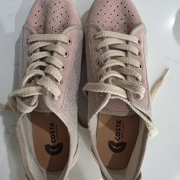 Costa | Shoes | Costa Womens Pink Casual Sneakers | Poshmark